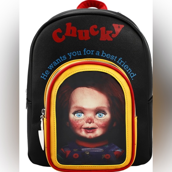 Chucky | Bags | Chucky Toy Box Window Backpack | Poshmark